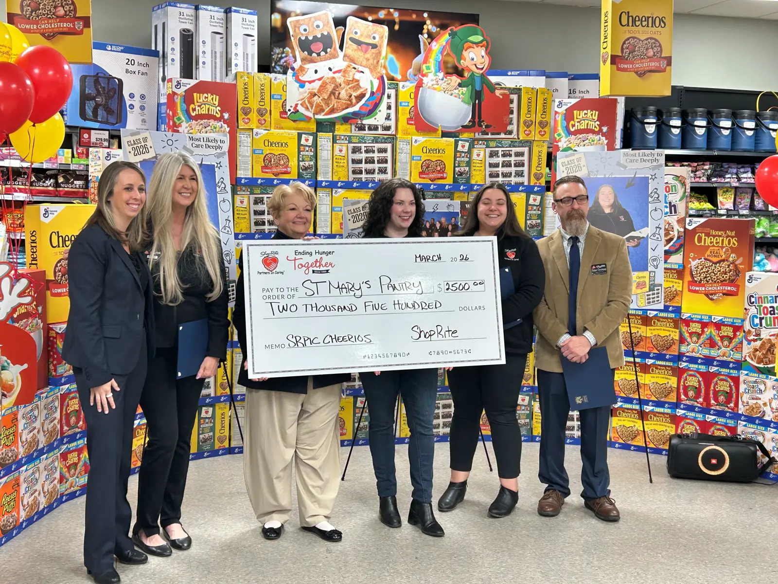 ShopRite Donates $2,500 to St. Mary’s Pantry to Combat Local Food ...