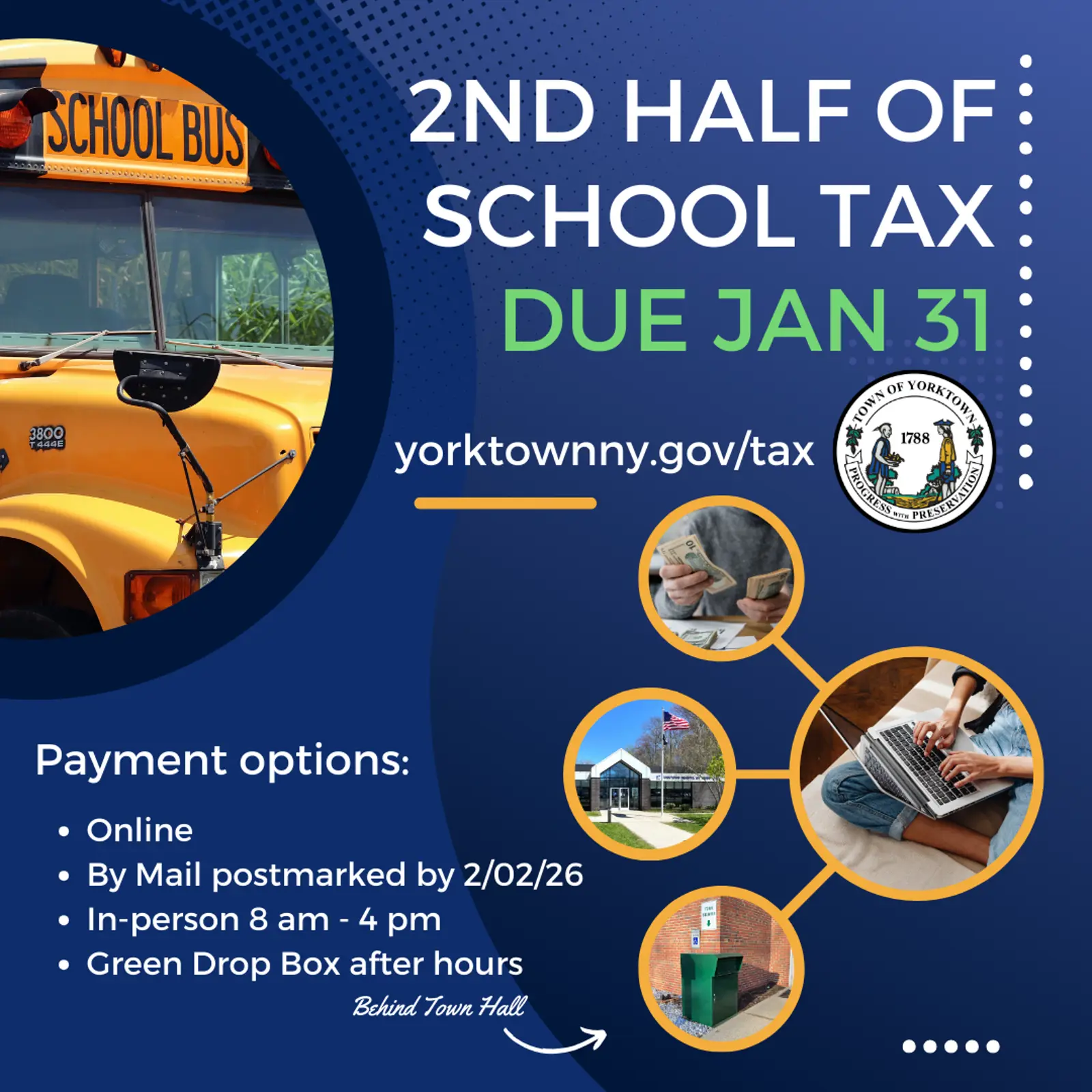Tax Receiver | Town of Yorktown, NY