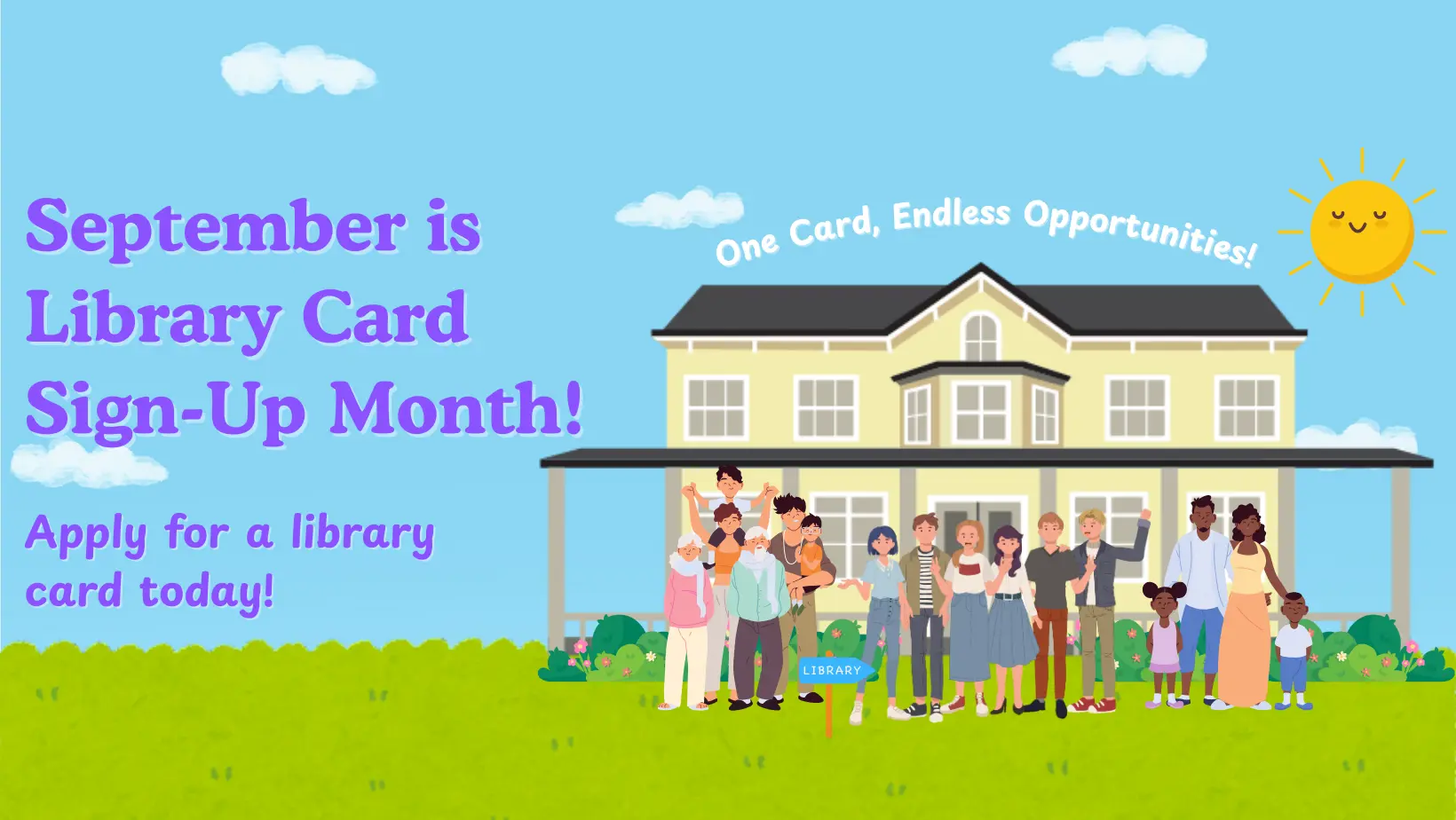 September is Library Card Sign-Up Month! | Town of Yorktown, NY
